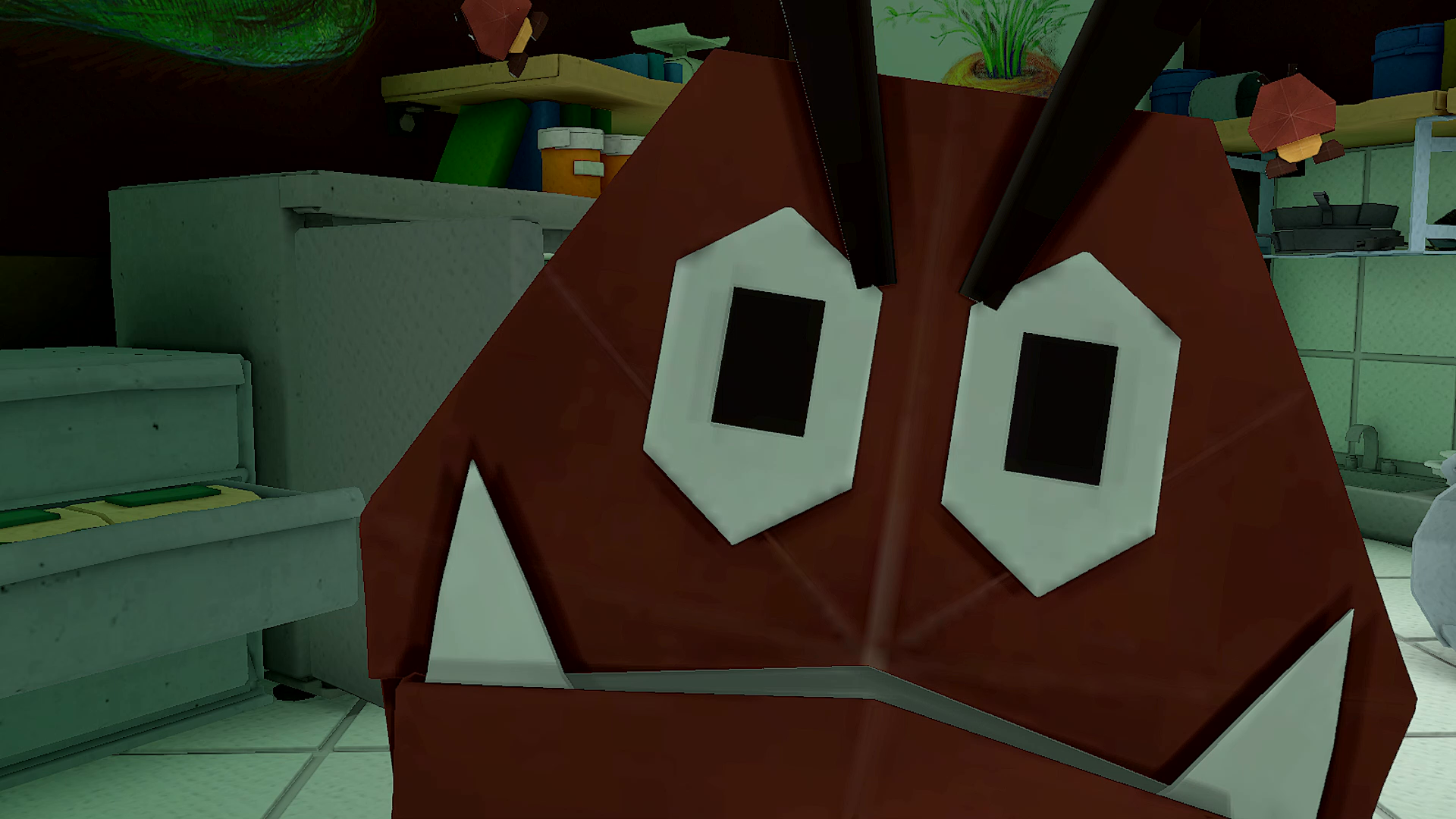 File:PMTOK Origami Mini Goomba.png - Super Mario Wiki, the Mario ...