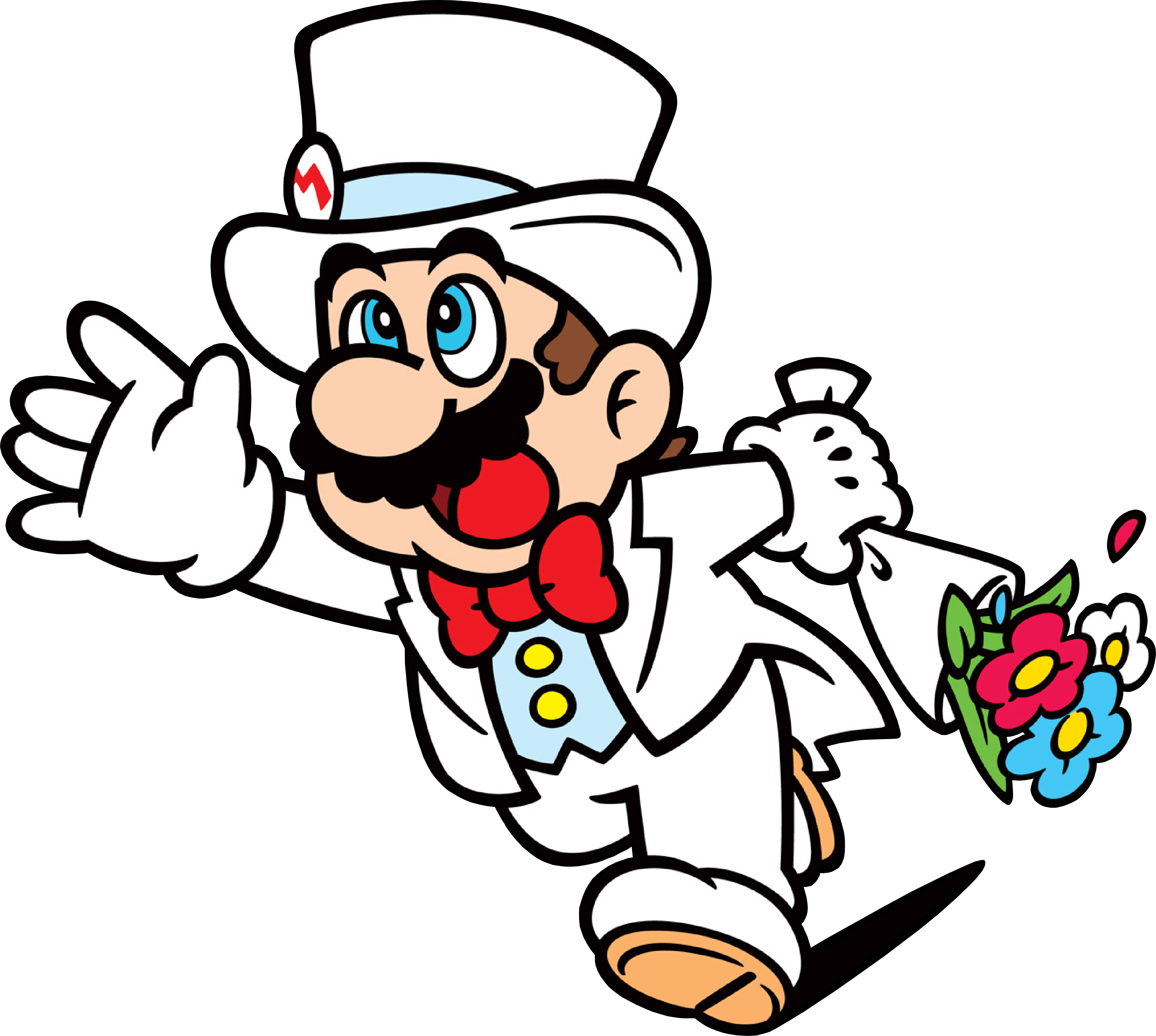File:SMO Artwork Mario (Wedding Outfit).png - Super Mario Wiki, the ...