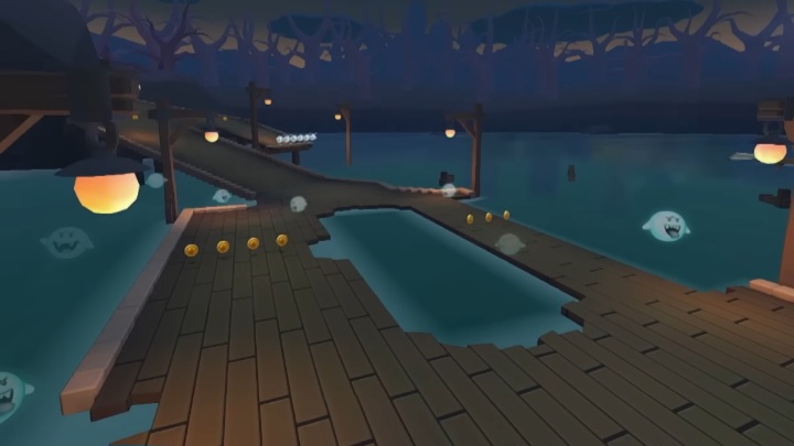 File:MKT GBA Boo Lake View 1 Alt.jpg - Super Mario Wiki, the Mario ...