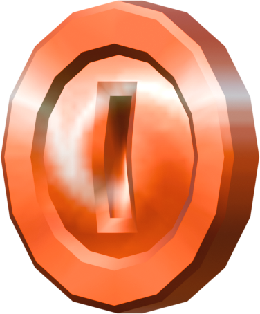File:NSMBW Asset Model Red Coin.png - Super Mario Wiki, the Mario ...