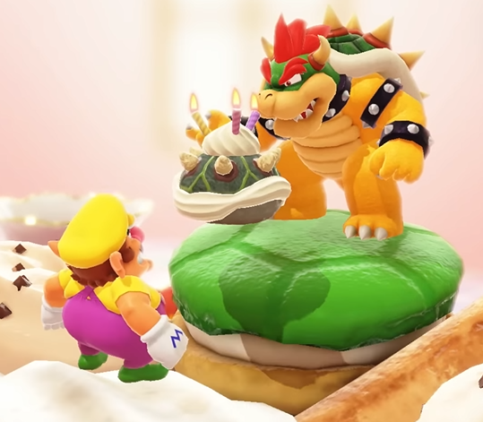 File:Bowser Cake (Superstars).png - Super Mario Wiki, the Mario ...
