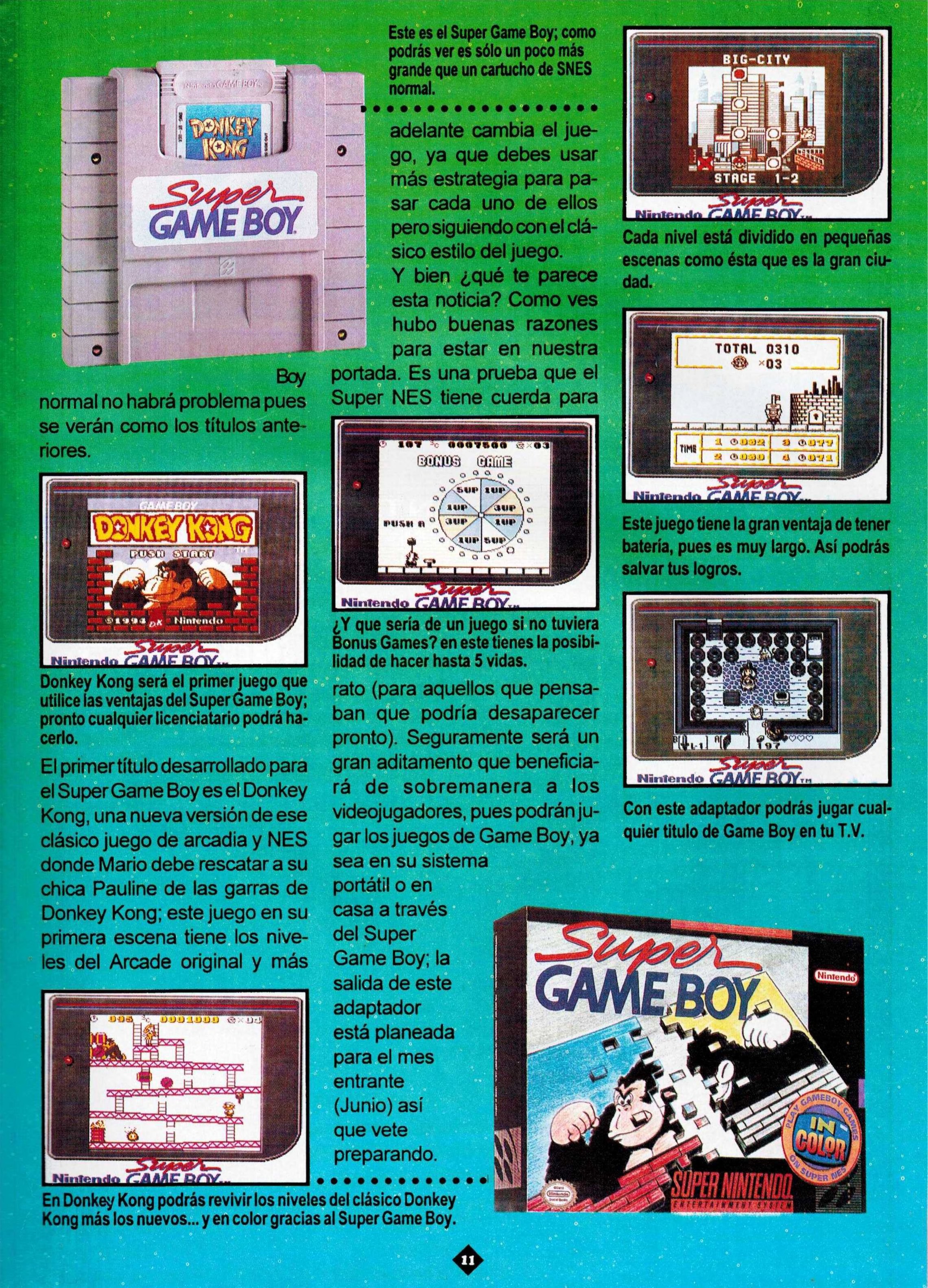 File:DK94 Spanish magazine blurb.jpg - Super Mario Wiki, the Mario ...