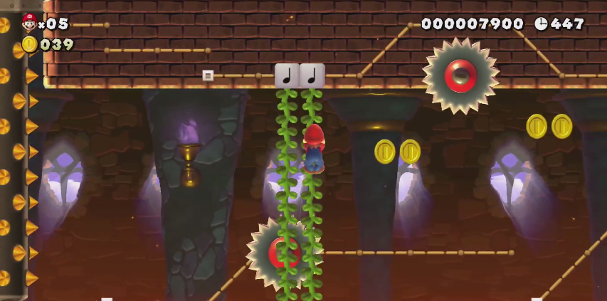 Vines in the Castle - Super Mario Wiki, the Mario encyclopedia