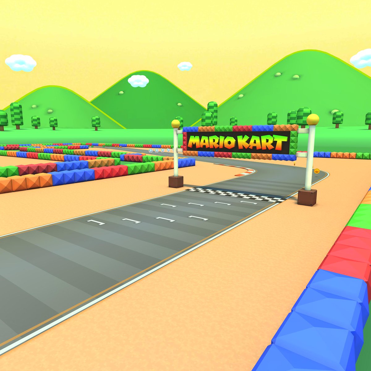 File:MKT Mario Circuit 1 Scene.jpg - Super Mario Wiki, the Mario ...