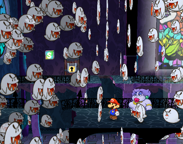 File:PMTTYD Creepy Steeple Boo Swarm.png - Super Mario Wiki, the Mario ...