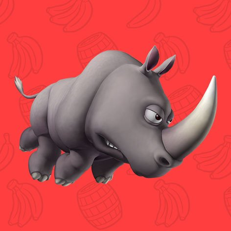 File:Play Nintendo Rambi Profile.png - Super Mario Wiki, the Mario ...