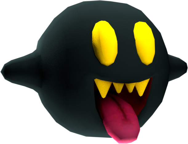 File:SMG Asset Model Bomb Boo.png - Super Mario Wiki, the Mario ...