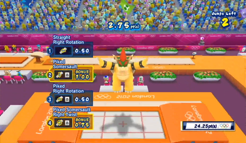 Trampoline (Mario & Sonic at the London 2012 Olympic Games for Wii ...