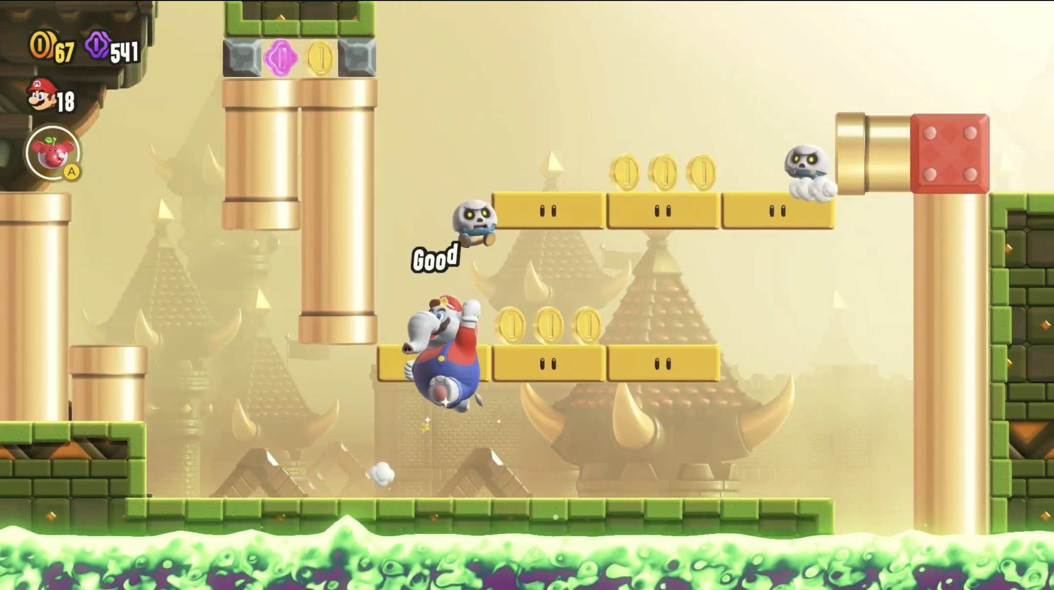 File:SMBW Pipe-Rock Plateau Palace flippable blocks.jpg - Super Mario ...