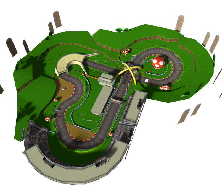 File:3DS Toad Circuit Model.png - Super Mario Wiki, the Mario encyclopedia