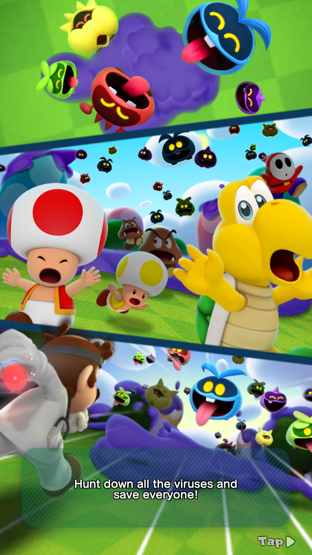 File:Dr Mario World opening.png - Super Mario Wiki, the Mario encyclopedia