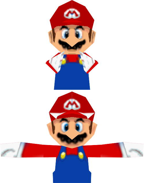 File:MKDSMarioModel.png - Super Mario Wiki, the Mario encyclopedia