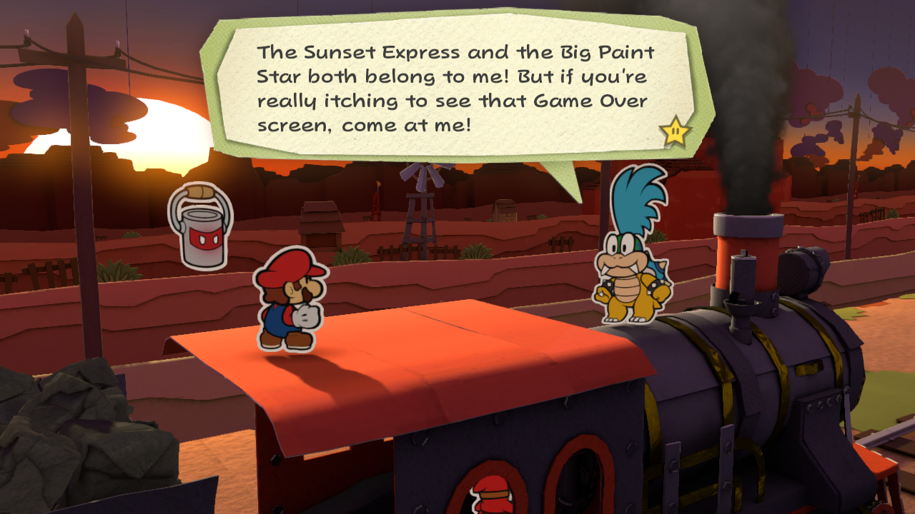 File:PMCS Larry fourth wall.png - Super Mario Wiki, the Mario encyclopedia