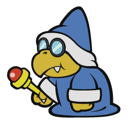 File:Kamek PMTOK sprite.png - Super Mario Wiki, the Mario encyclopedia