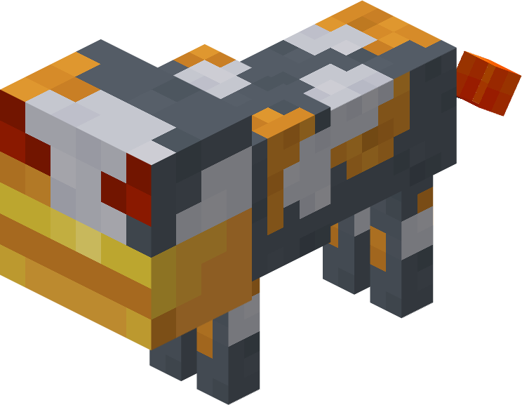 File:Minecraft Mario Mash-Up Wolf Spotted Baby Angry Render.png - Super ...
