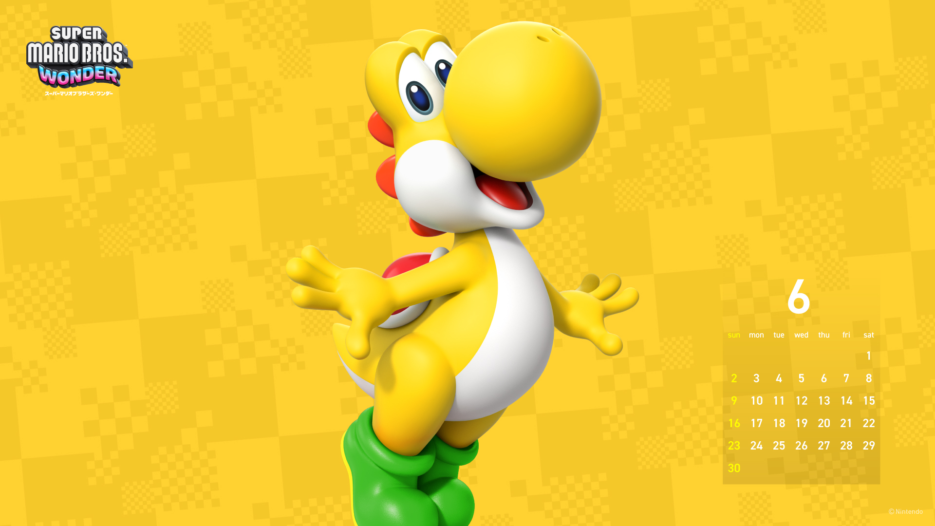 File:SMBW Artwork Wallpaper (June) 2.jpg - Super Mario Wiki, the Mario ...