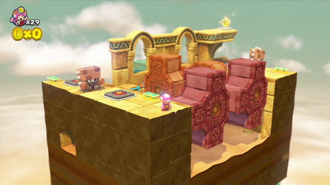 File:CTTT SpinwheelCogRuins.png - Super Mario Wiki, the Mario encyclopedia