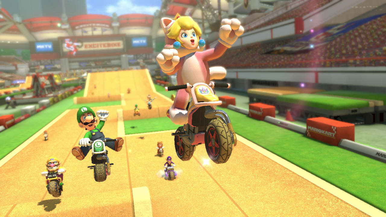 File:Excitebike Arena MK8 DLC photo 5.png - Super Mario Wiki, the Mario ...