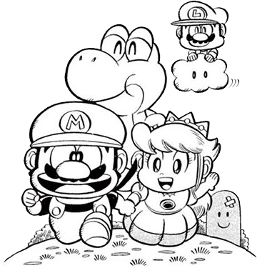 File:Mario and Co SMKun.png - Super Mario Wiki, the Mario encyclopedia