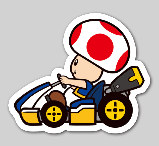 File:Toad MK8 badge midres.jpg - Super Mario Wiki, the Mario encyclopedia