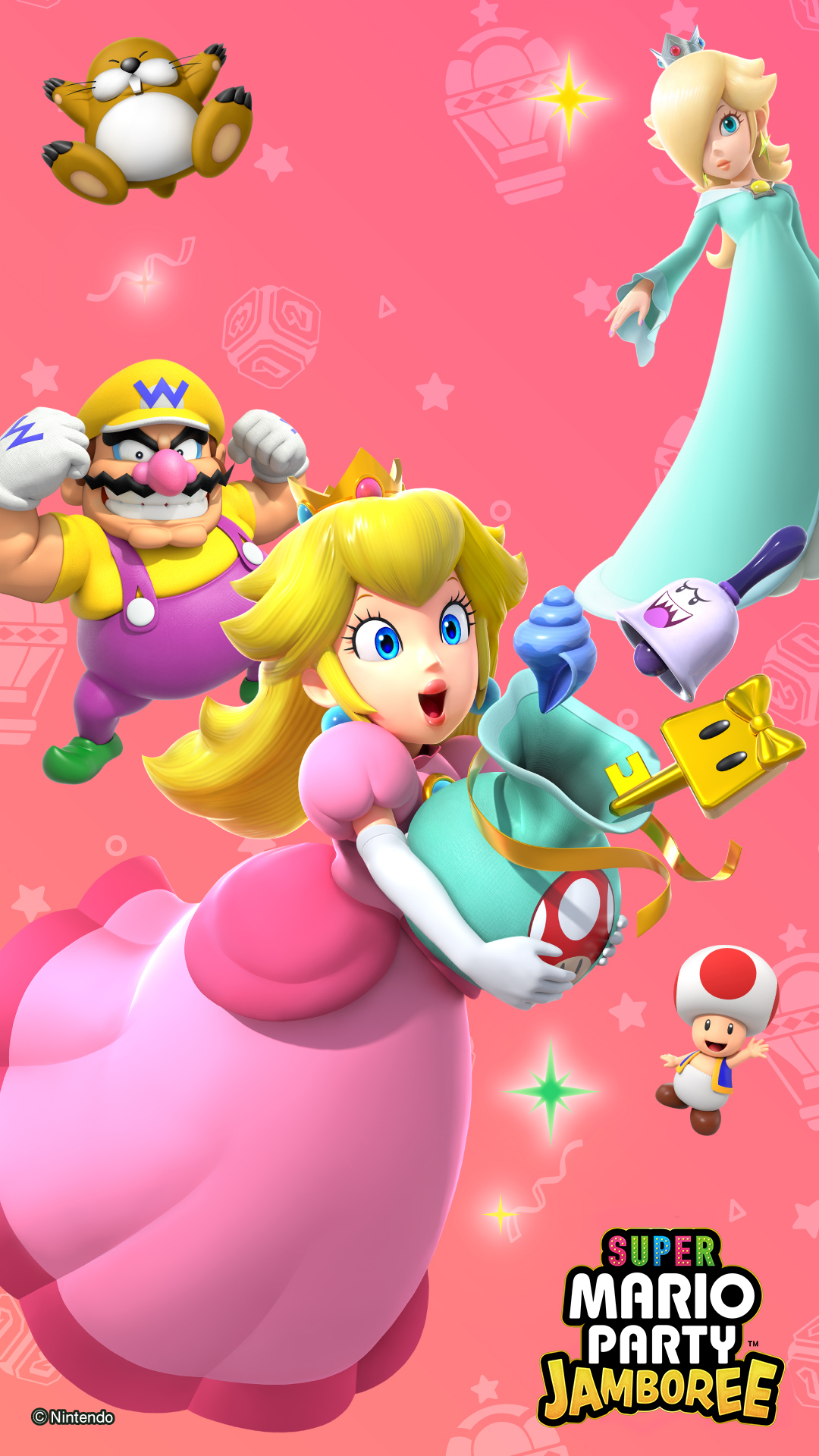 File:My Nintendo SMPJ Peach wallpaper desktop.jpg - Super Mario Wiki ...