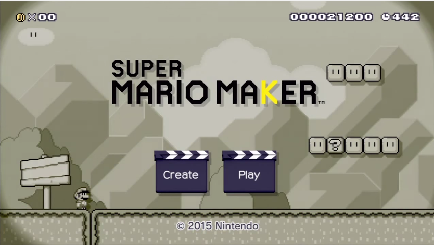 File:Super Mario Maker- Title Effect.png - Super Mario Wiki, the Mario ...
