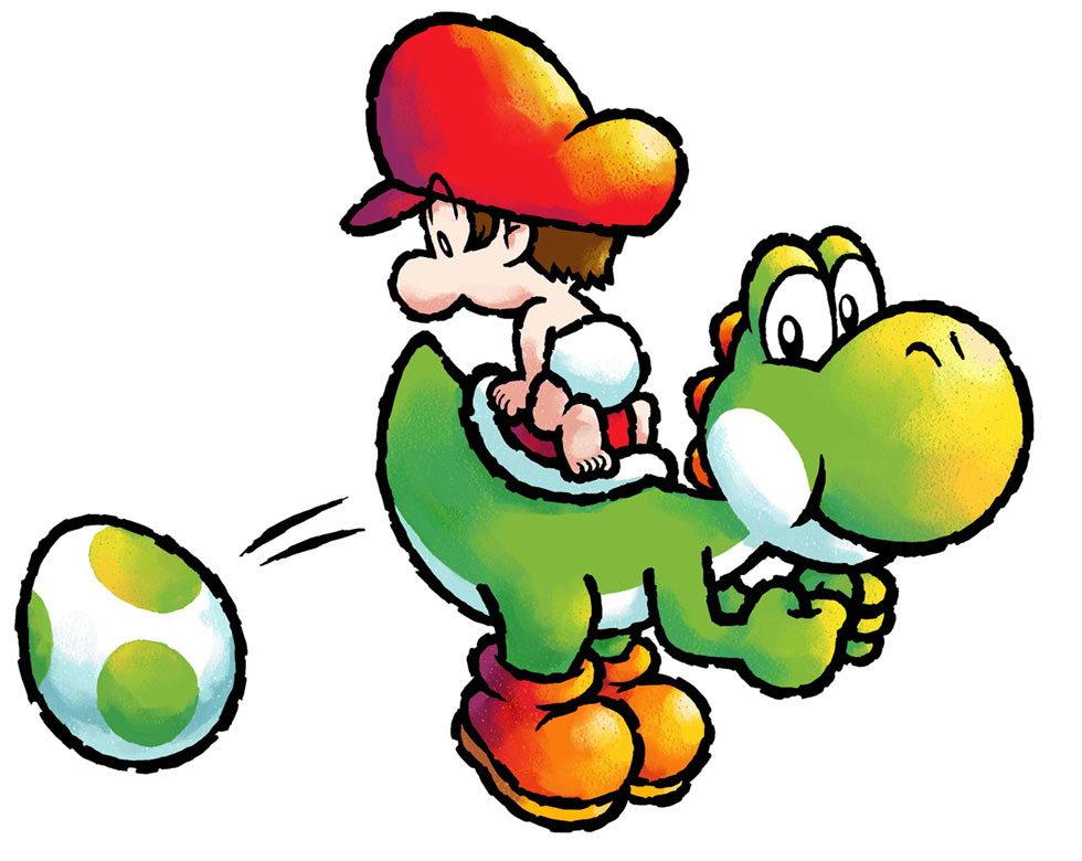 File:Yoshi drops egg YIDS artwork.jpg - Super Mario Wiki, the Mario ...
