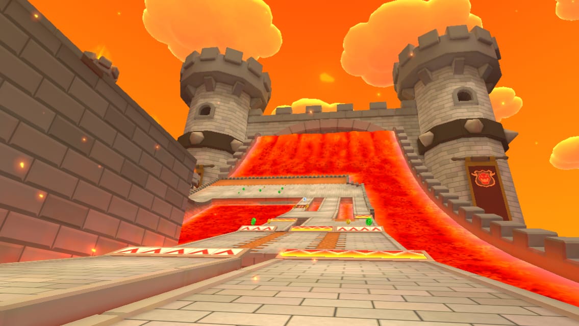 File:MKT SNES Bowser Castle 3 Ascent.jpg - Super Mario Wiki, the Mario ...