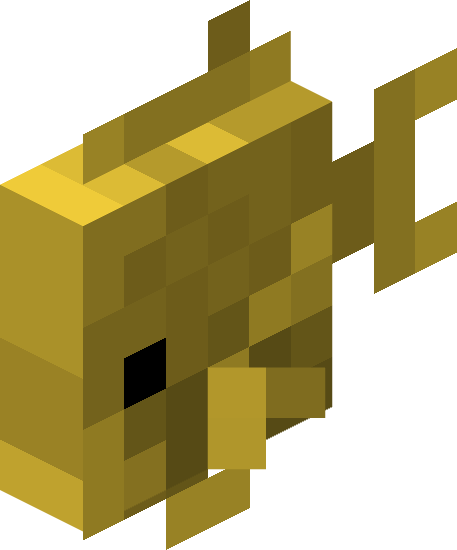 File:Minecraft Tropical Fish Yellow Tang.png - Super Mario Wiki, the ...