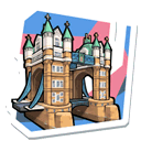 File:MSL2012 Sticker Tower Bridge.png - Super Mario Wiki, the Mario ...