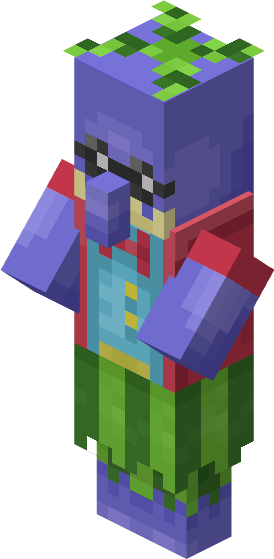 File:Minecraft Mario Mash-Up Taiga Armorer Villager Render.png - Super ...