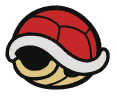 File:Red Shell PMCS sprite.png - Super Mario Wiki, the Mario encyclopedia