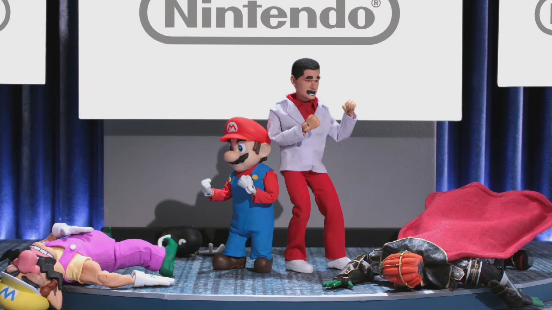 File:E3 2014 Robot Chicken Mario.png - Super Mario Wiki, the Mario encyclopedia