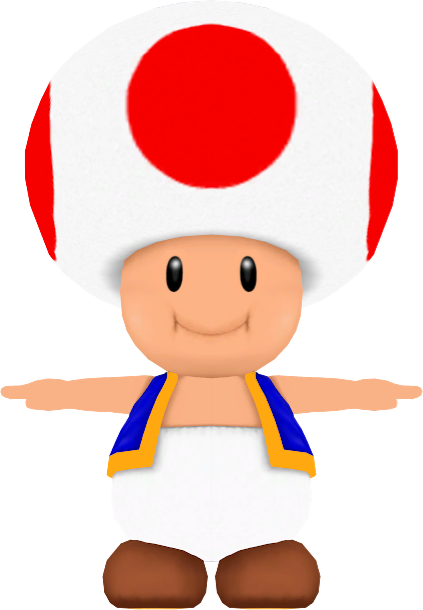 File:MP9ToadModel.png - Super Mario Wiki, the Mario encyclopedia