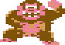Various versions of DK's character sprites from the original game. OH ...