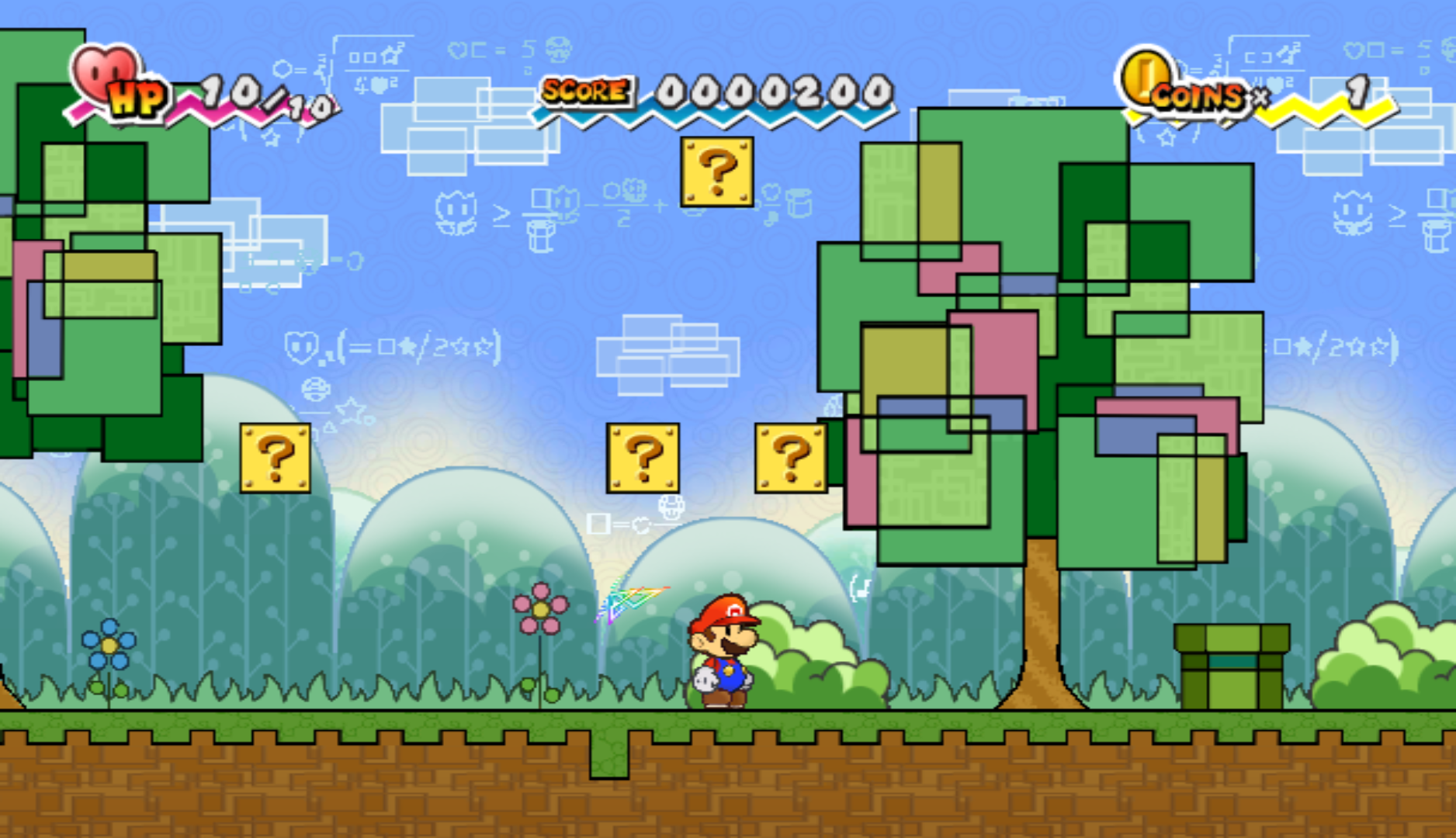 File:Lineland Road Blocks 1-4.png - Super Mario Wiki, the Mario ...