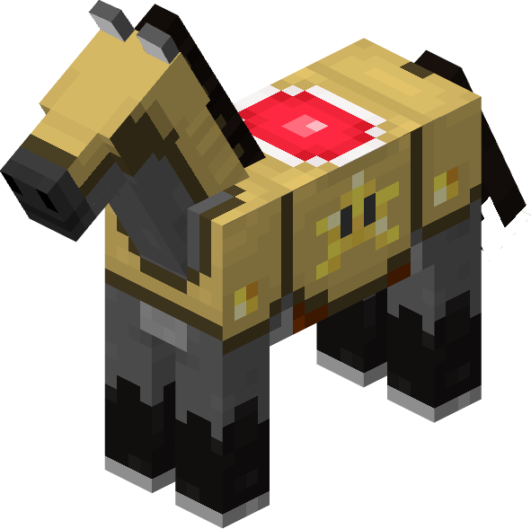 File:Minecraft Mario Mash-Up Horse Gray Leather Render.png - Super ...