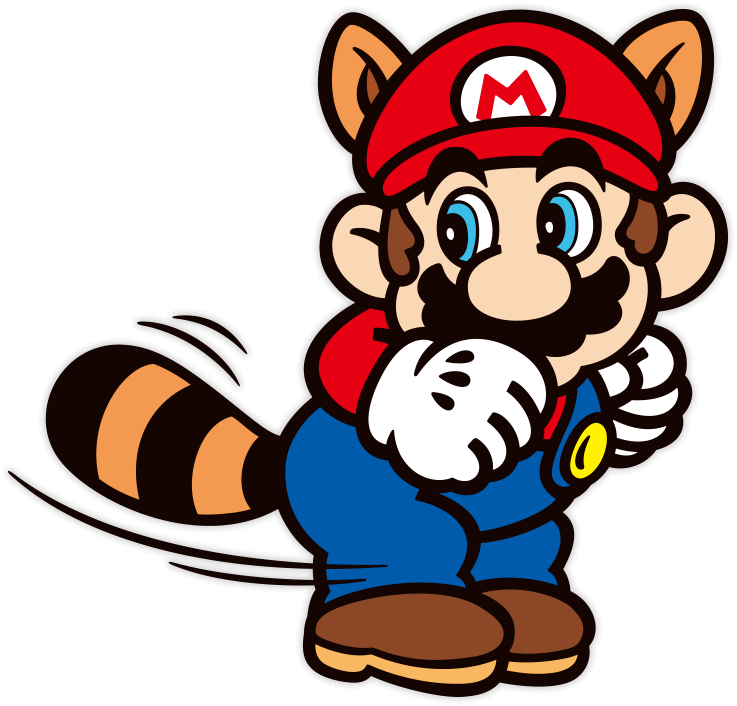File:SMB3 Raccoon Mario Artwork 3 F40A.png - Super Mario Wiki, the Mario encyclopedia