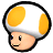 File:NSMBW Yellow Toad Icon.png - Super Mario Wiki, the Mario encyclopedia