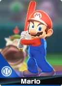 File:Card NormalBaseball Mario.png - Super Mario Wiki, the Mario ...