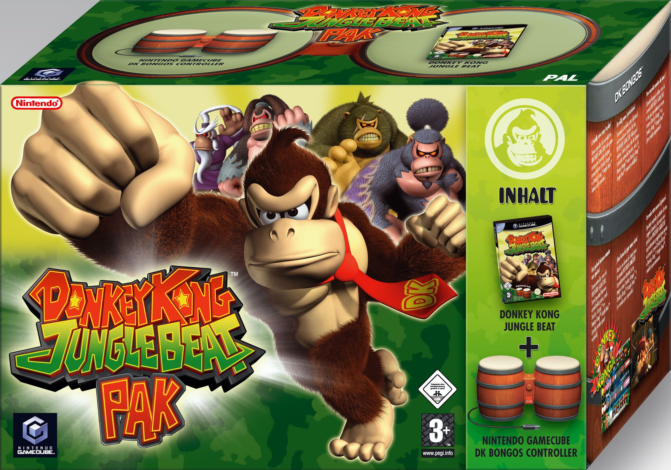 File:DK Jungle Beat EU bundle.jpg - Super Mario Wiki, the Mario ...