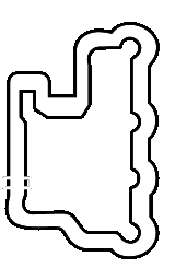 File:MKAGP Map Castle Wall.png - Super Mario Wiki, the Mario encyclopedia