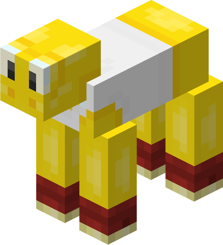 File:Minecraft Mario Mash-Up Sheep Sheared Red Render.png - Super Mario ...