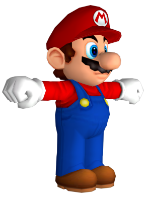 File:NSMBW Super Mario Model.png - Super Mario Wiki, the Mario encyclopedia