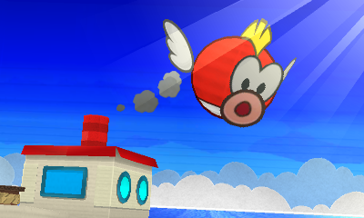 File:PMSS-Big Cheep Shot.png - Super Mario Wiki, the Mario encyclopedia