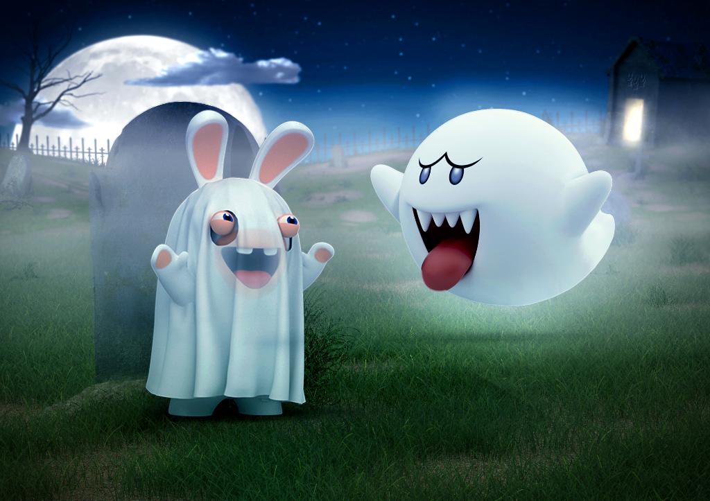 File:MarioRabbids Ghosttheme.jpg - Super Mario Wiki, the Mario encyclopedia