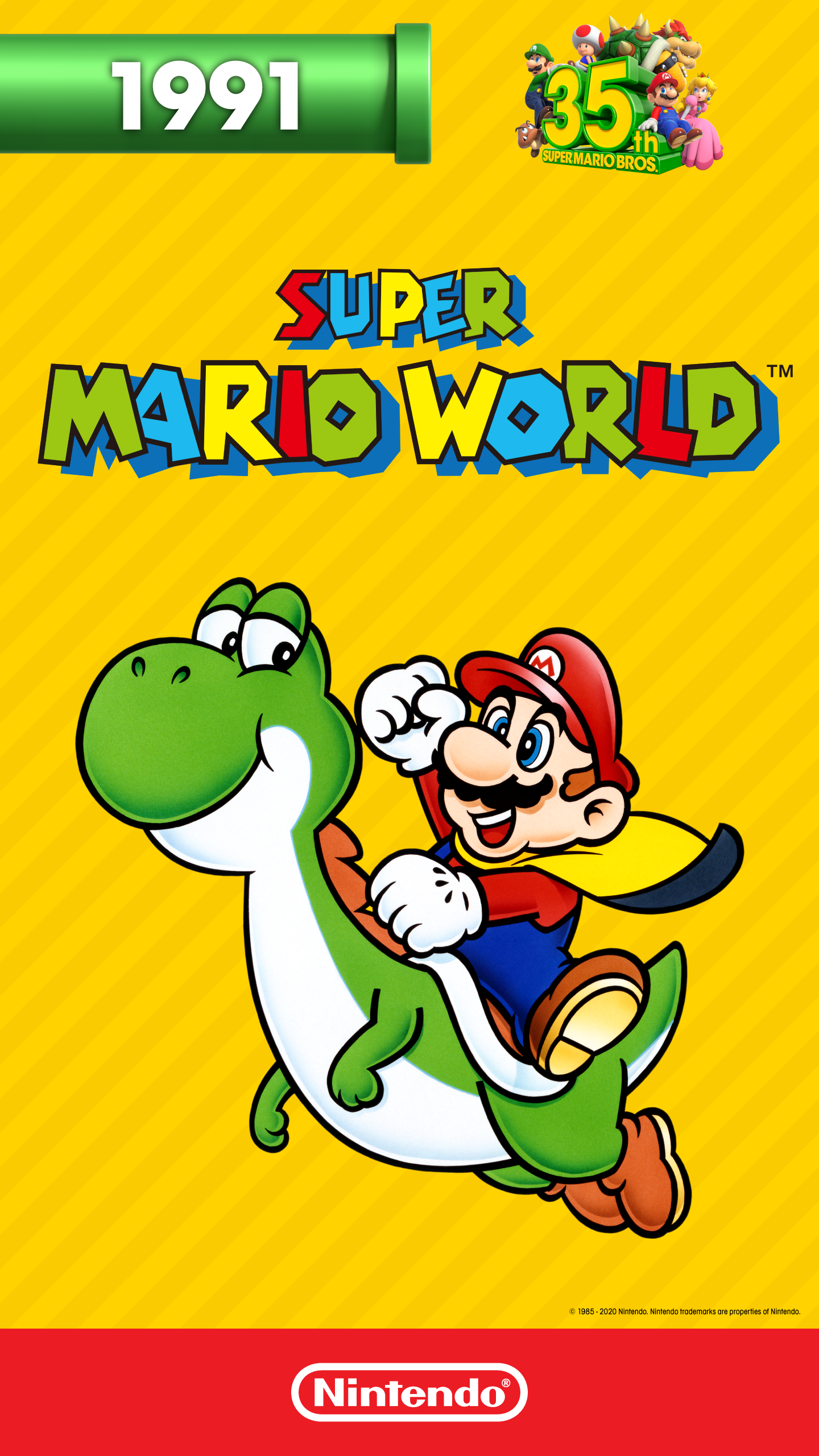 File:SMW My Nintendo wallpaper smartphone.png - Super Mario Wiki, the ...
