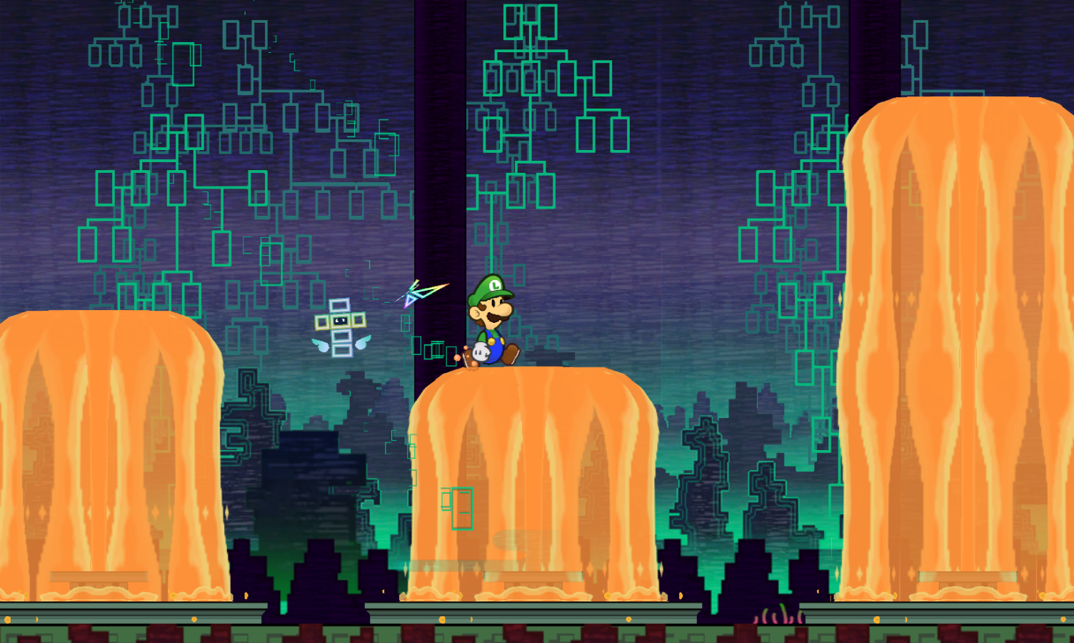 File:SPM Underwhere Geysers.png - Super Mario Wiki, the Mario encyclopedia