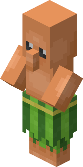 File:Minecraft Mario Mash-Up Desert Villager Render.png - Super Mario ...