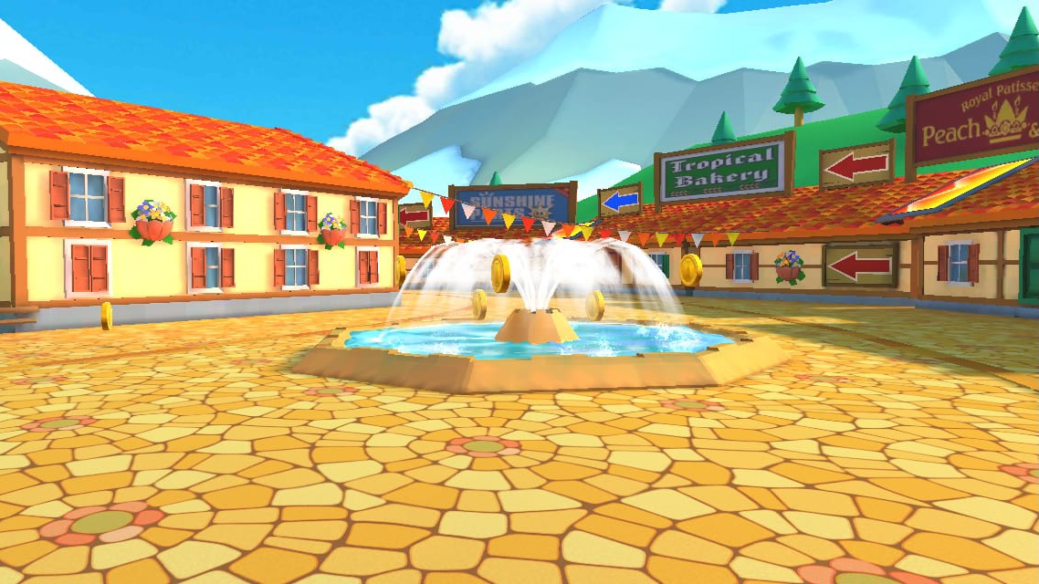 File:MKT 3DS Daisy Hills Town.jpg - Super Mario Wiki, the Mario ...